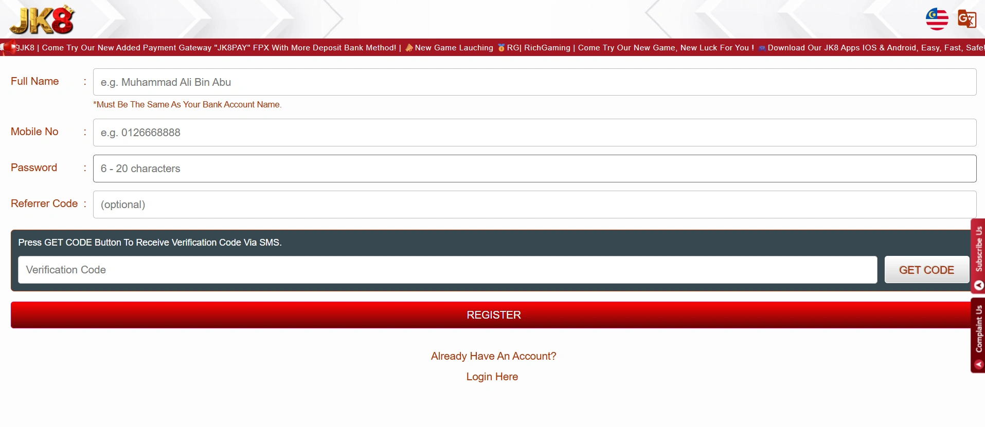 JK8 ᐉ Play JK8 Online Casino and Claim Promo Bonuses Today